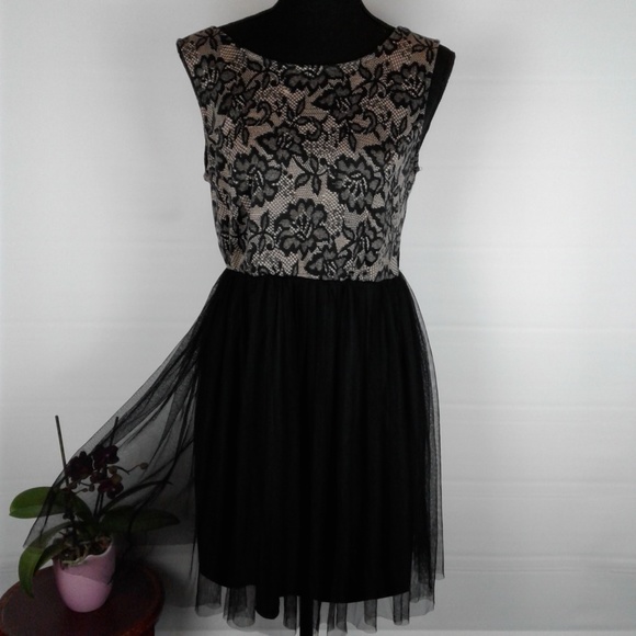 American Rag | Dresses | American Rag Cie Blacktulle Dress | Poshmark